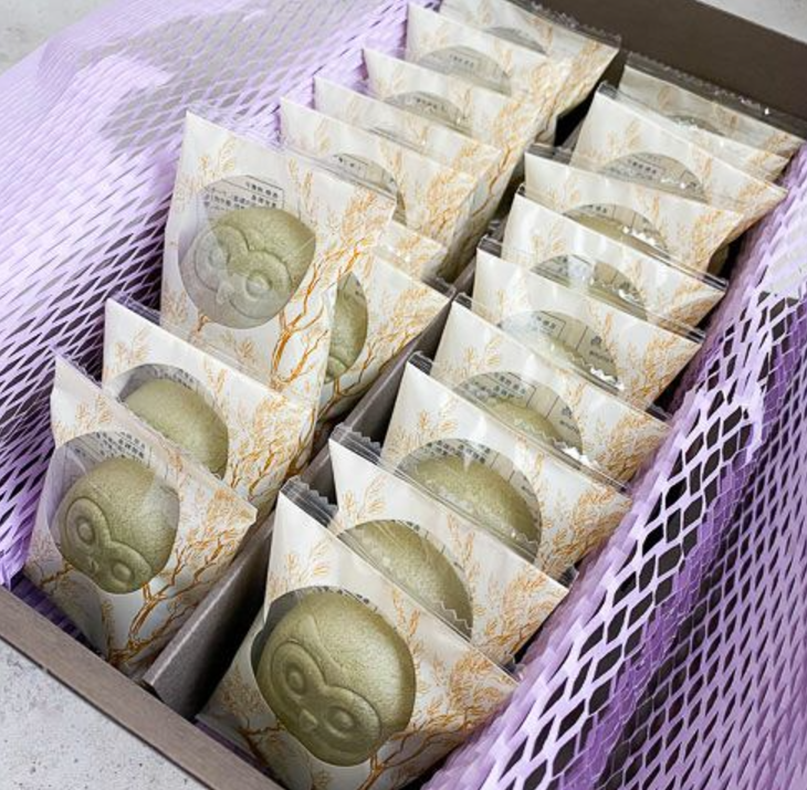 FUKU+RE 貓頭鷹杏仁瓦片糖(20入)｜日本好物調查局