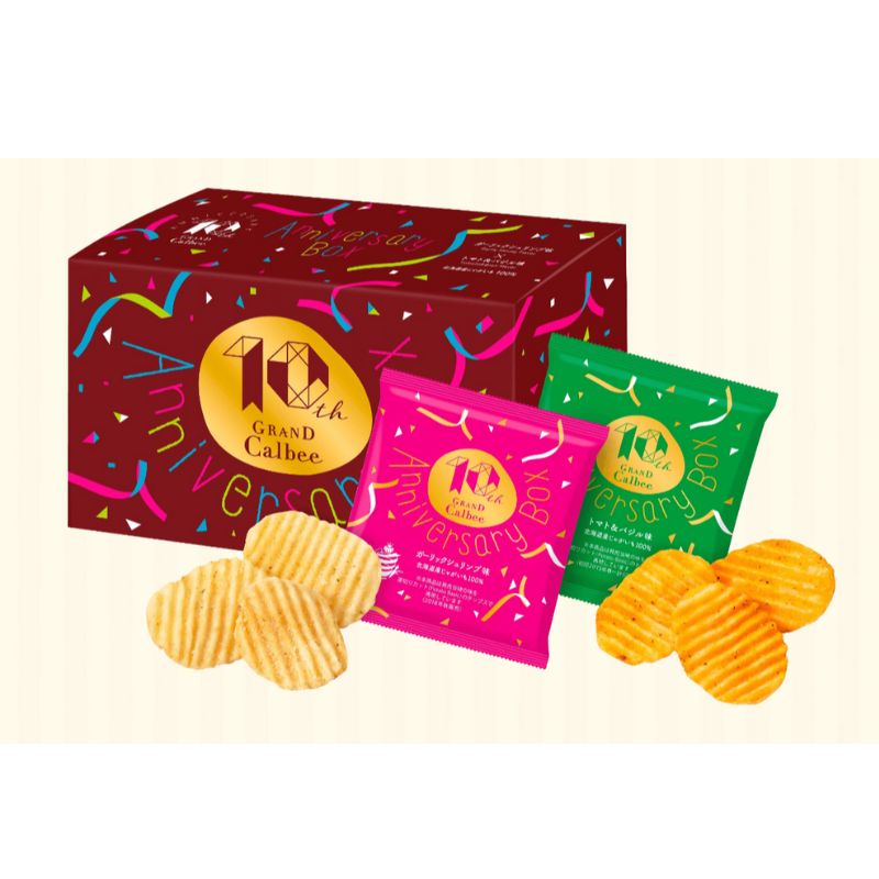 Grand Calbee 10周年紀念 精選雙口味禮盒｜日本好物調查局